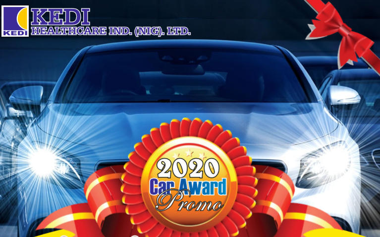 2020 KEDI CAR AWARD PROMO – KEDI HEALTHCARE IND.NIG.LTD