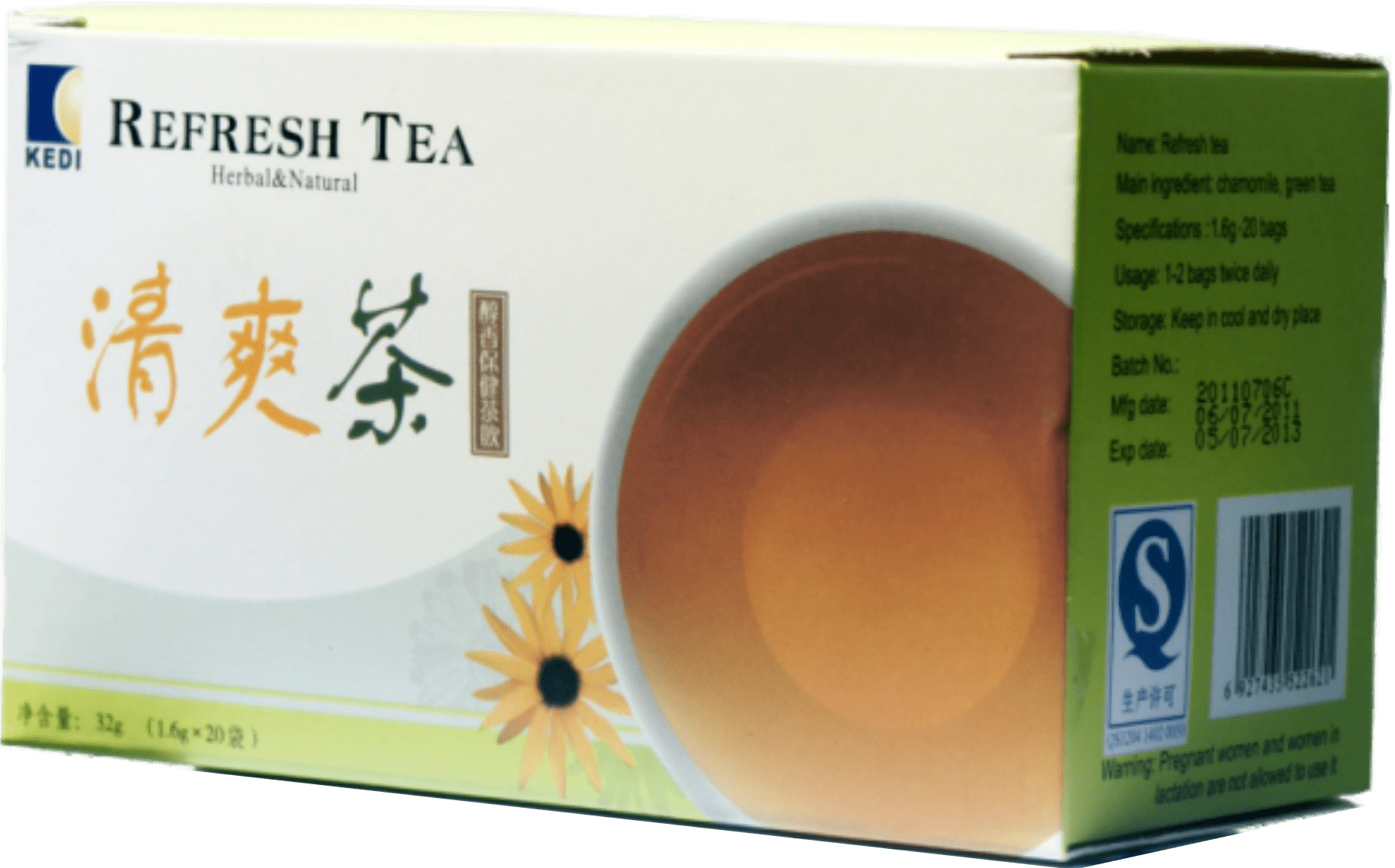 REFRESH TEA – KEDI HEALTHCARE IND. NIG. LTD.